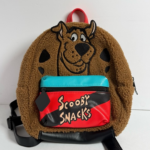 Scooby-Doo! | Bags | Scooby Doo Mini Backpack Purse Fuzzy Snacks Travel ...